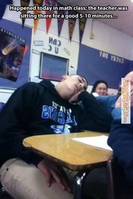 Sleeping In Classroom Quotes