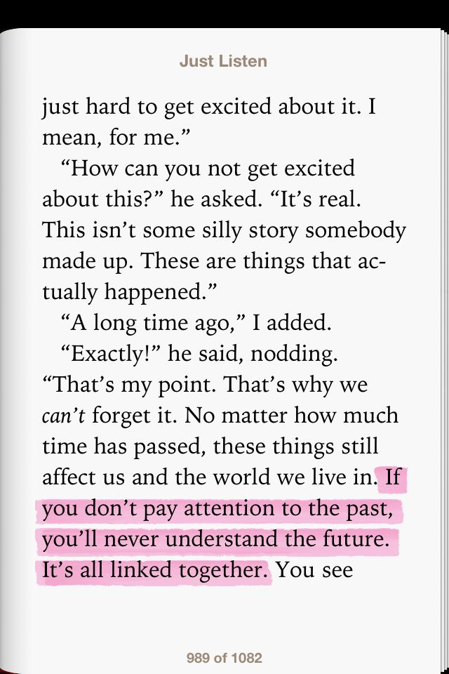 Just Listen Sarah Dessen Quotes Quotesgram