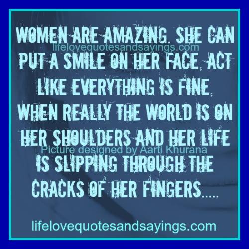 You Are An Amazing Woman Quotes And Sayings Quotesgram