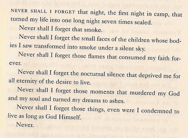 Elie Wiesel Night Book Quotes. QuotesGram