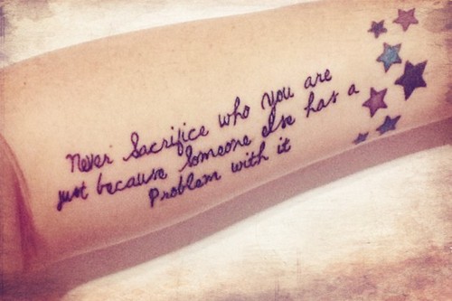 Amazing Tattoos Tumblr Quotes. QuotesGram