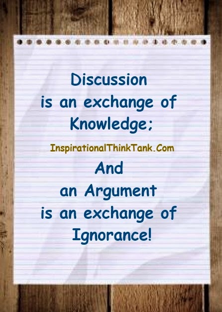 Discussion Quotes. QuotesGram