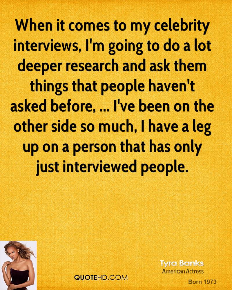 Interviewer Quotes. QuotesGram
