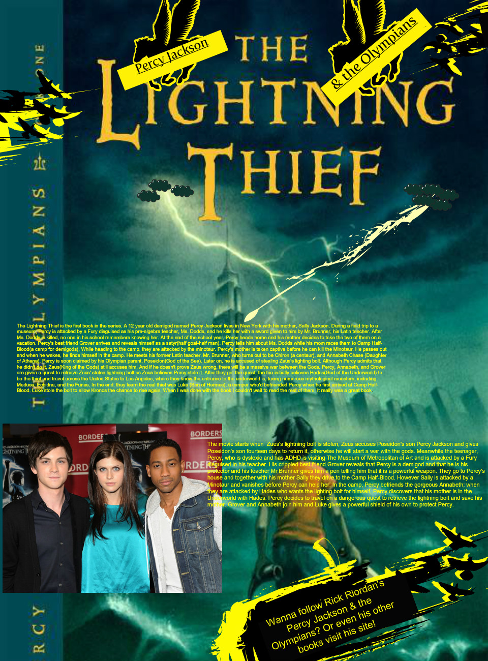Quotes From The Lightning Thief. QuotesGram