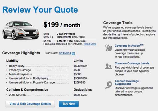 Car Insurance Quotes Examples. QuotesGram