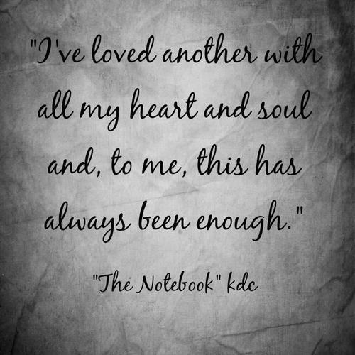 The Notebook Sad Quotes. QuotesGram