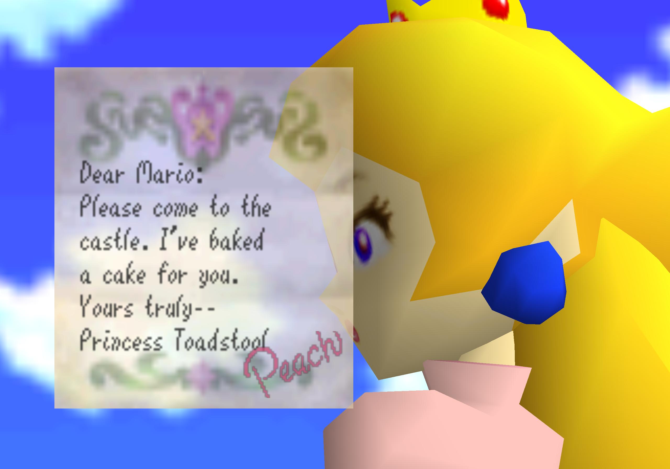Super Mario 64 Quotes QuotesGram