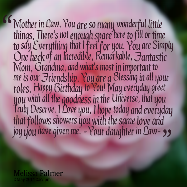 Mother In Law Quotes Nice QuotesGram Mother In Law Quotes Nice QuotesGram