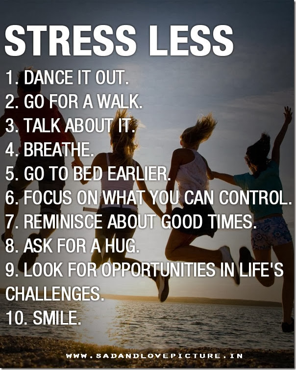 Inspirational Quotes About Stress QuotesGram