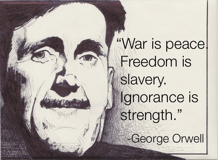 George Orwell 1984 Quotes Explained. QuotesGram