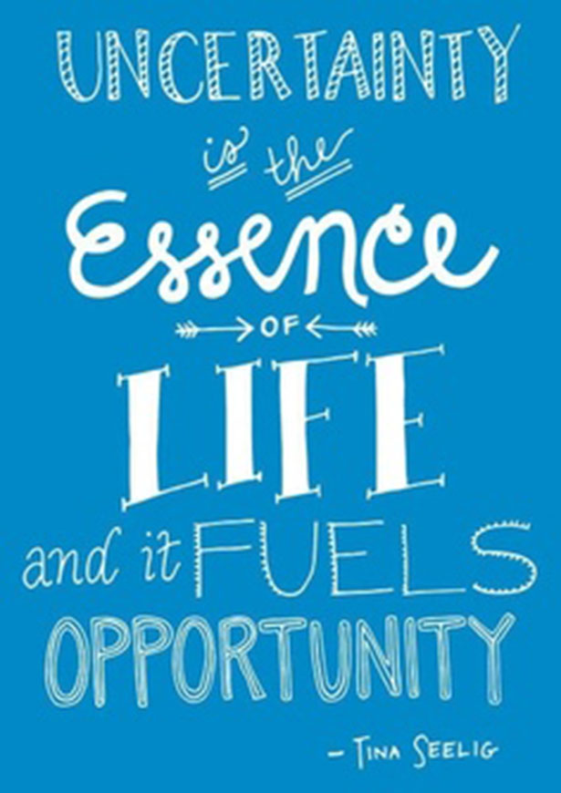 Inspirational Quotes About Uncertainty. QuotesGram