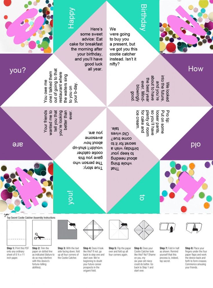 Paper Fortune Teller Quotes QuotesGram