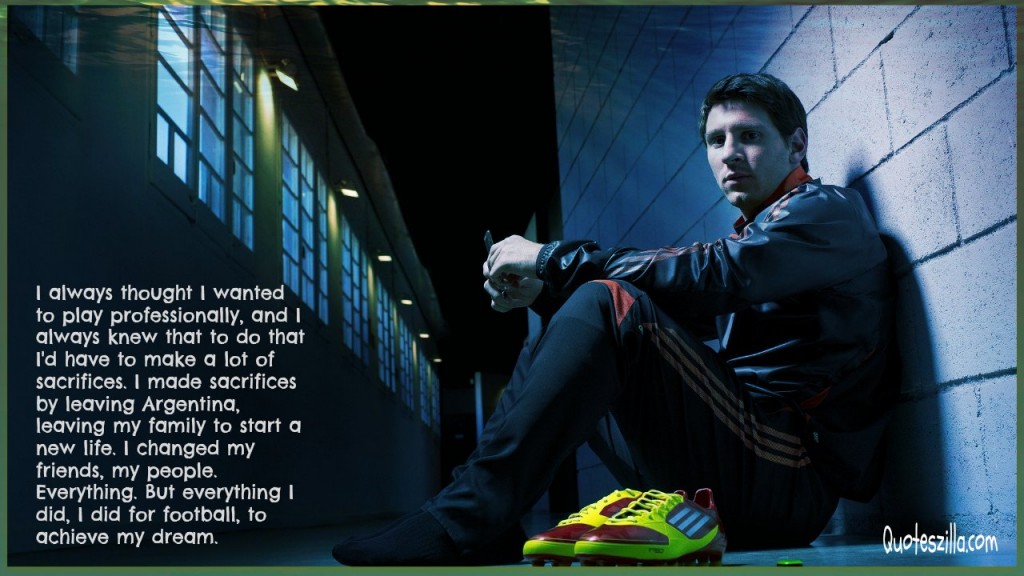 Quotes About Lionel Messi Soccer. QuotesGram
