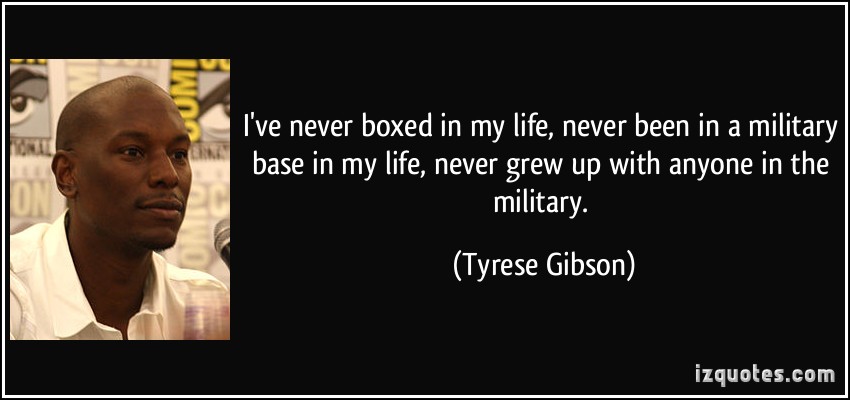 Tyrese Gibson Quotes Quotesgram