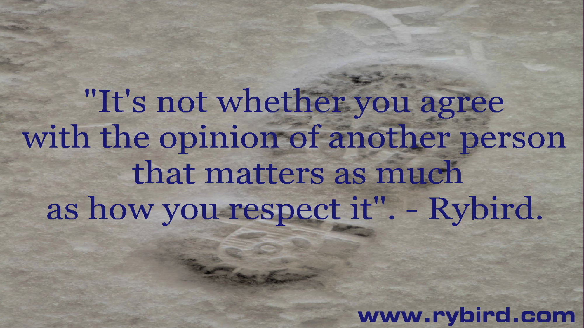 Quotes About Respecting Others Opinions QuotesGram