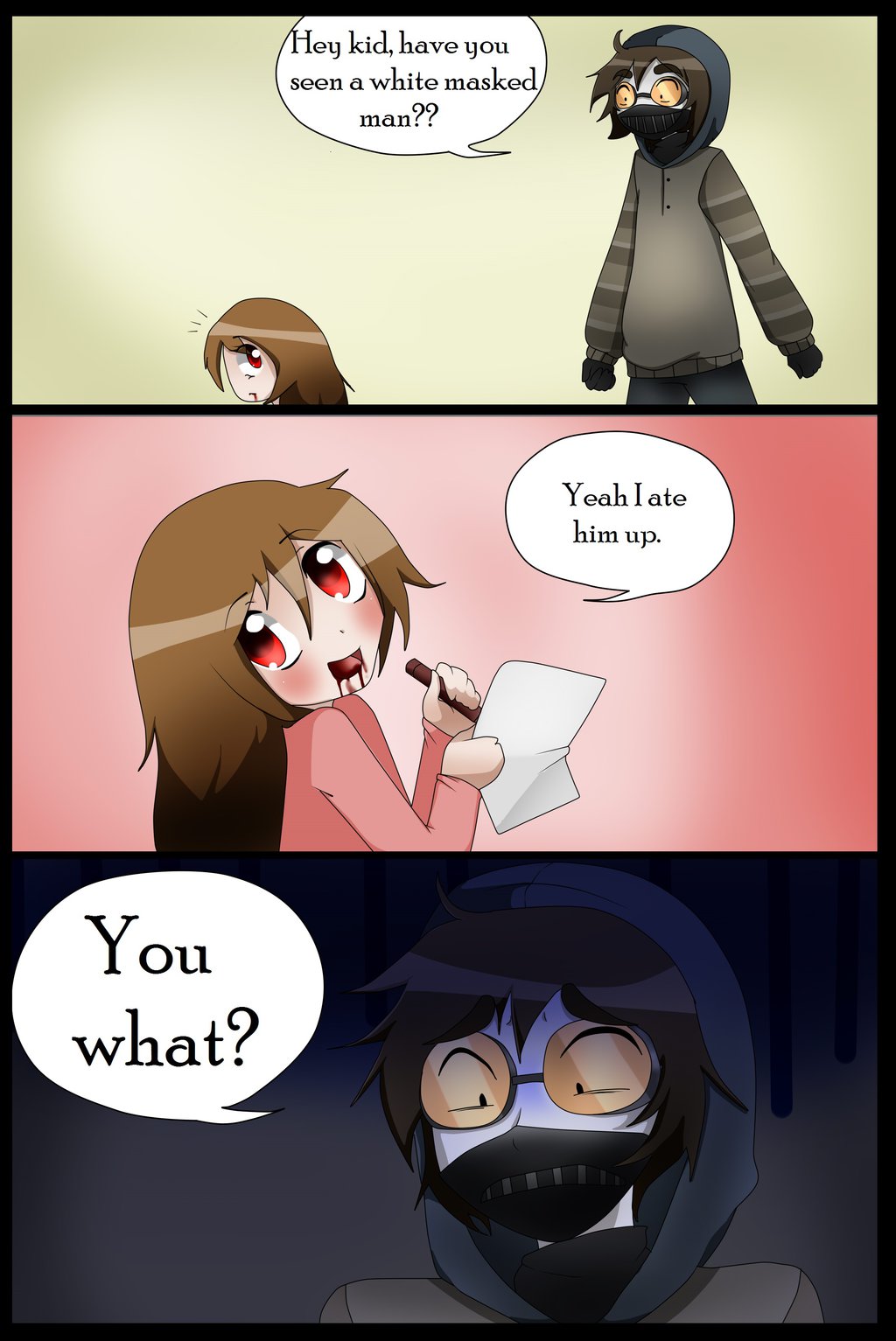 Funny Creepypasta Comics Ticci Toby