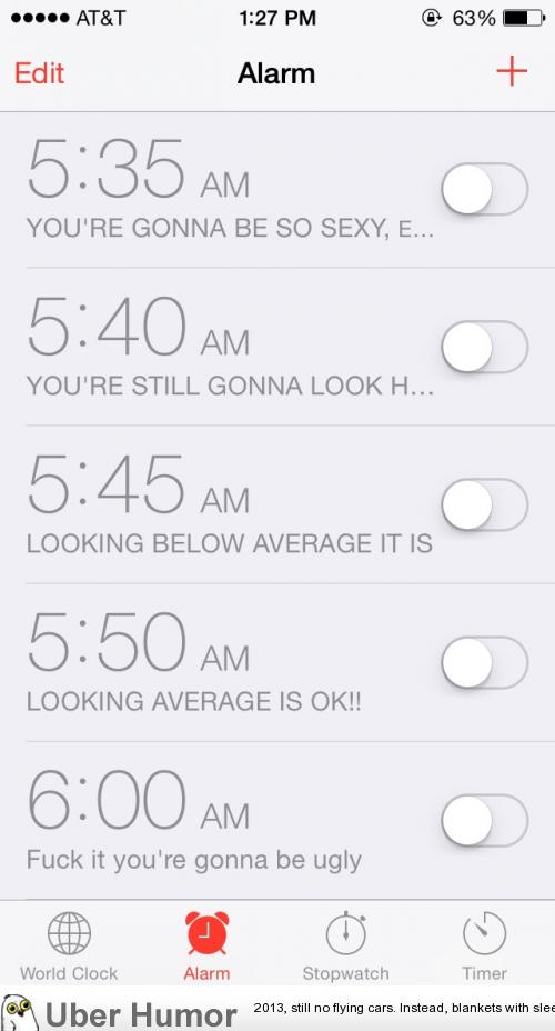 Phone Alarm Clock Funny Quotes Quotesgram