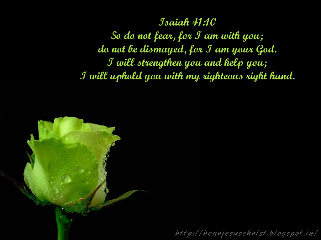 Quotes About Scriptures Isaiah 41 10 QuotesGram