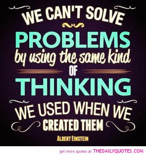 Problem Solving Einstein Quotes. QuotesGram