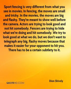 Fencing Sport Quotes. QuotesGram